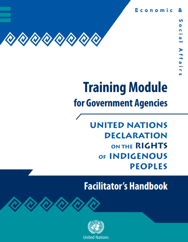 Training Module for Government Agencies. Facilitator’s Handbook – The ...