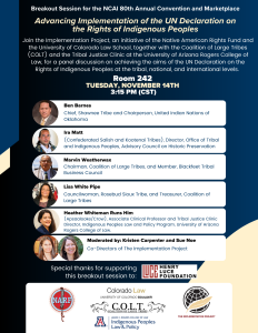 Join Us At NCAI’s 80th Annual Convention and Marketplace For Our ...